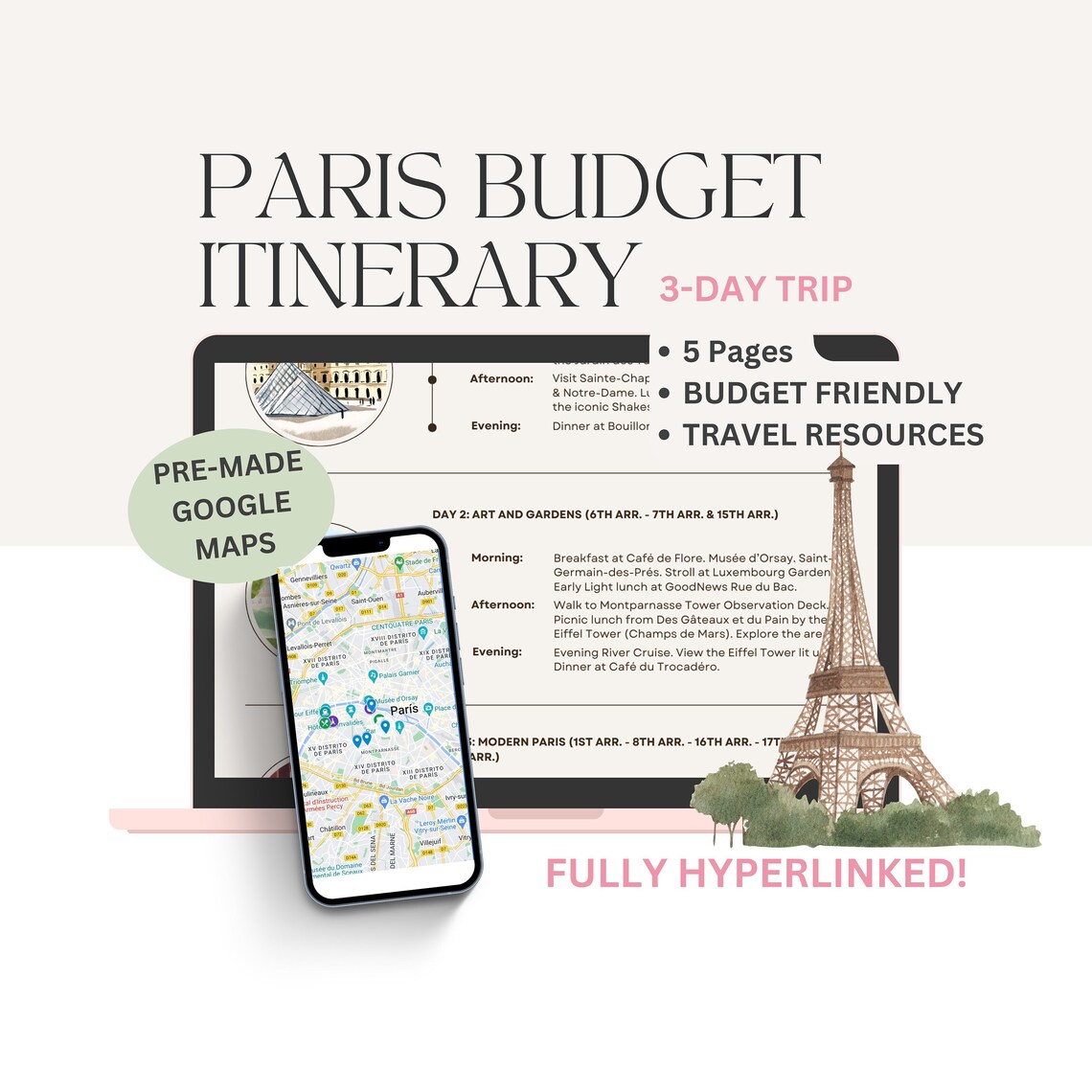 3 Days in Paris on a Budget